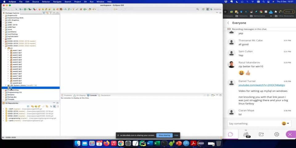 OOSD-JDBC-CreateDB&InsertData | media.heanet.ie