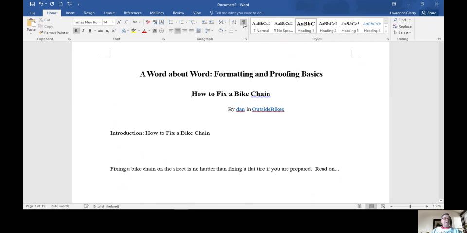 A+Word+About+Word_Formatting+and+Proofing+Basics | media.heanet.ie