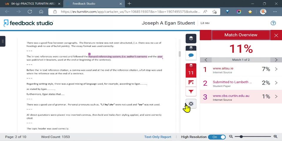 04-(f)-TURNITIN TRAINING VIDEO - WORTH ZERO PERCENT | media.heanet.ie