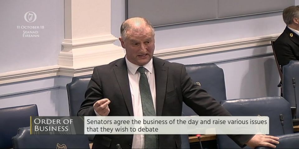 20181011 Seanad Éireann | media.heanet.ie